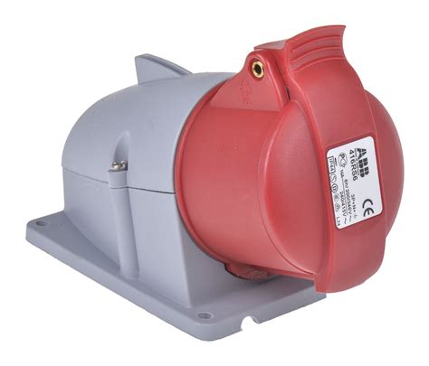 2CMA193115R1000 416RS6 | ABB, Easy & Safe IP44 Red Wall Mount 3P+N+E ...