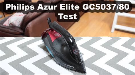 Philips Azur Elite GC5037 80 Test - YouTube
