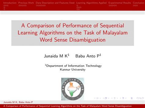 Pdf A Comparison Of Performance Of Sequential Learning Algorithms On