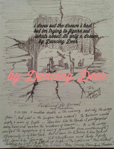 Scetch Of A Dream Of A Place I Dont Have Any Connection At All