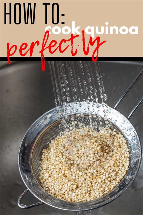 How To Cook Quinoa Perfectly Recipe How To Cook Quinoa Cooking
