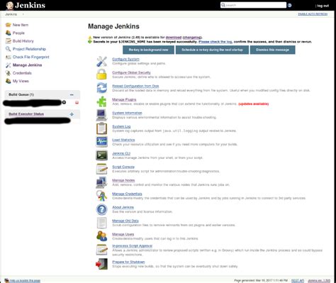 JENKINS Jenkins Plugin Manager Is Showing Error For Updated Available Tabs Jenkins Jira