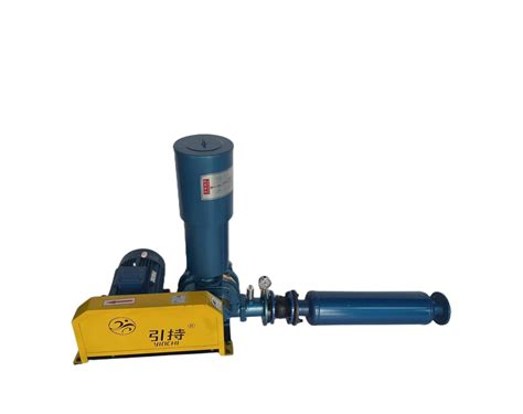 Three Lobes High Efficiency Maximum Pressure 98kpa Roots Blower For