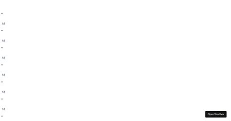 vue recyclerview examples codesandbox