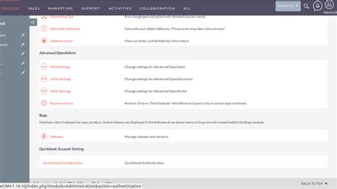 Sync With Quickbooks Suitecrm Module