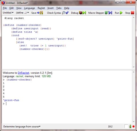 Racket What Value Of X Is Required To Exit Through Eof Object Scheme
