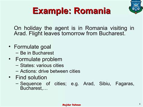Ai Lecture 3 Solving Problems By Searching Ppt