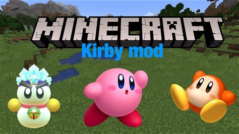 Minecraft Kirby Mod Youtube