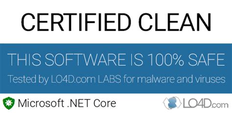 Microsoft NET Core Download