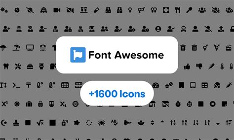 Font Awesome Icons V5154 Last Version Figma