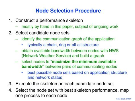 Ppt Communication Pattern Based Node Selection For Shared Networks Powerpoint Presentation