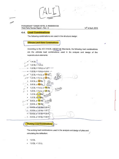 load combinations pdf