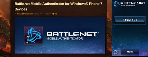 Blizzard Mobile Authenticator For Windows Phone Released Windows Central