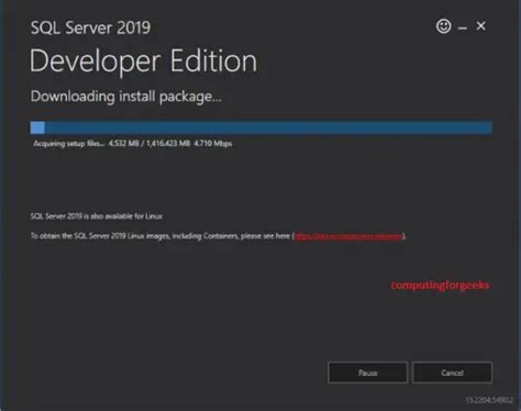 Install Sql Server 2019 Developer On Windows Server 2022