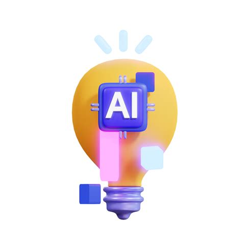 Artificial Intelligence 3d Icon 27193106 Png