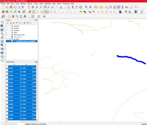 Cannot Delete Lines In QGIS Geographic Information Systems Stack Exchange