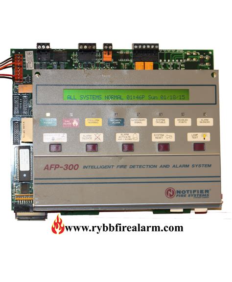 Notifier Afp 300 Fire Control Panel Rybb Fire Alarm Parts Service And Repairs
