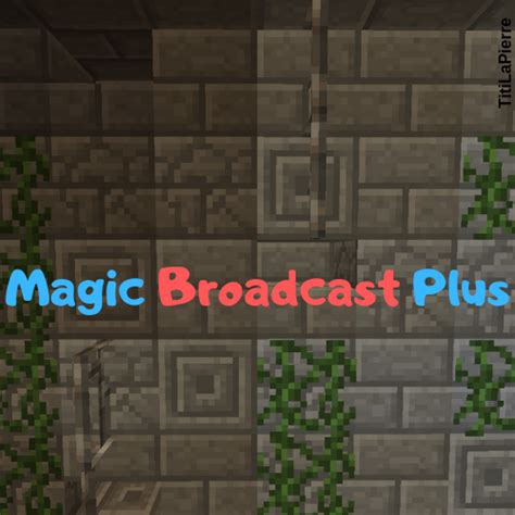 overview magic broadcast plus bukkit plugins projects bukkit