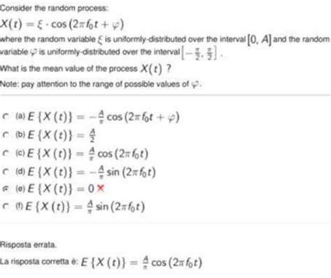 solved consider the random process x t ξ⋅cos 2πf0t φ