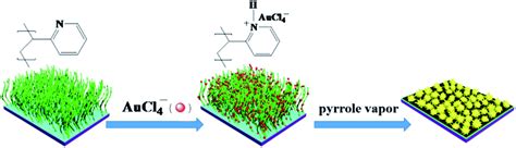 Poly2 Vinylpyridine Brushes As A Reaction Chamber To Fabricate Spiky Gold Nanoparticles Rsc
