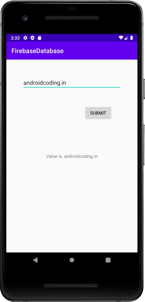 Android Firebase Database Tutorial Android Coding