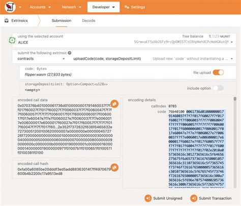 How To Upload Contract Using Substrate Front End Template Substrate