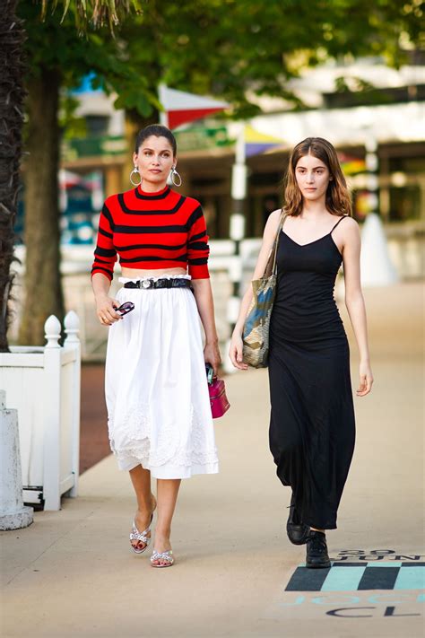 Qui Est Sahteene Sednaoui La Fille De Laetitia Casta En Passe De Conqu Rir La Mode Vogue