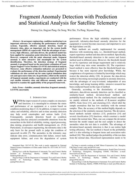 Pdf Fragment Anomaly Detection With Prediction And Statistical