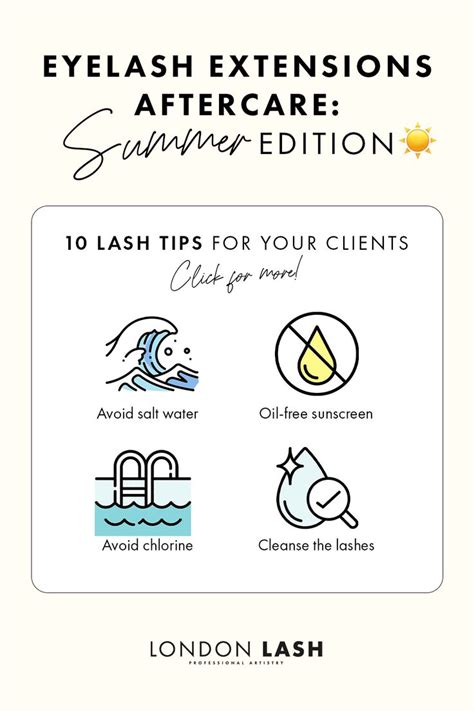 A Guide To Eyelash Extensions Aftercare Summer Edition Eyelash Extensions Eyelash Extensions