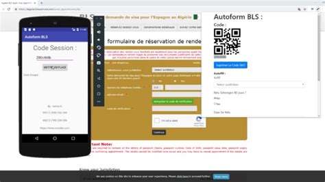 autoform bls [visa appointments automation and calibrate cloud flare