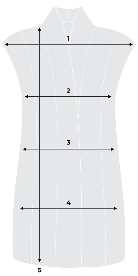 Vest Sizing Chart Ten Townsend
