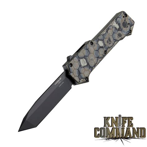 Hogue Knives Compound Otf Automatic 35 Tanto Blade Black Pvd