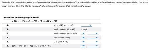 Consider The Natural Deduction Proof Given Below