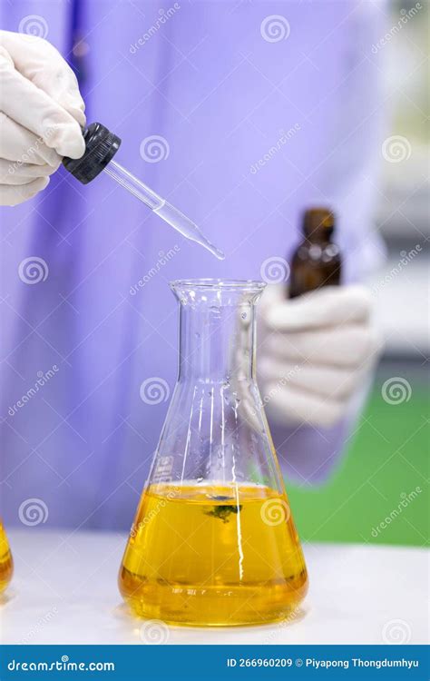 Biological Oxygen Demand Bod Testing Process In Lab Stock Image