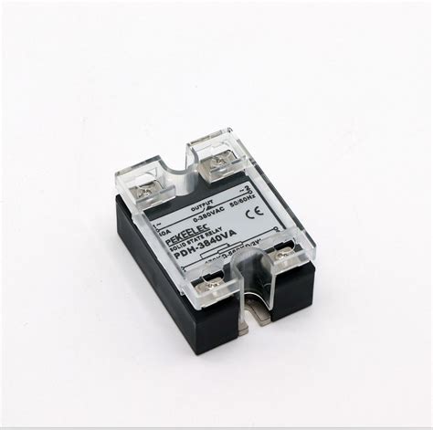 Single Phase DC AC SSR Solid State Relay China Relay And Solid State Relay
