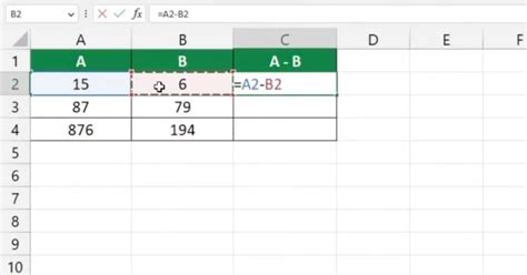 How To Subtract Numbers In Excel Beginner S Guide