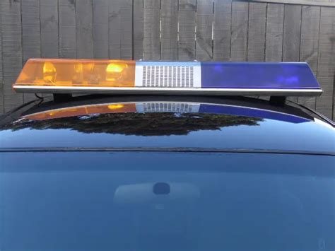 Code 3 Lp6000 Amber Purple Halogen Pilot Lightbar Evl