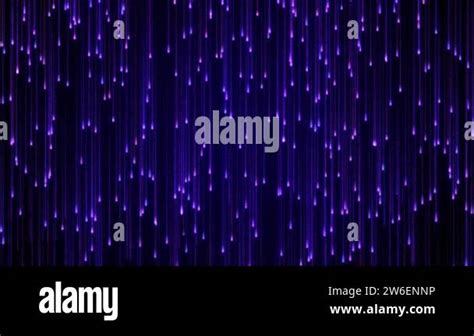 Sci Fi Abstract Theme With Glow Lines Structure And Particle Flow Stock