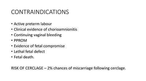 Cervical Cerclage Procedure Pptx