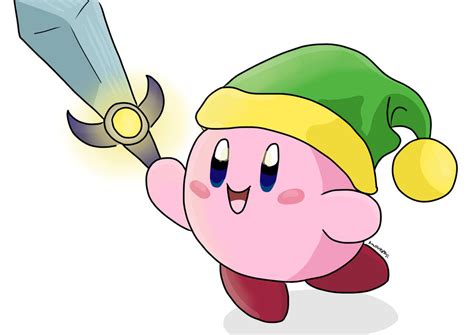 Sword Kirby By Thegreeniekatmeanie On Deviantart