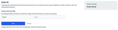 Customizing Your Order Id Ecwid Help Center