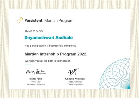 Persistentsystems Internship Softwareengineer Opportunity Dnyaneshwari Andhale