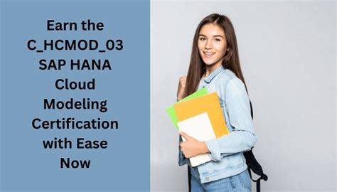 Sap Hana Cloud Modeling Certification Get Certified Today