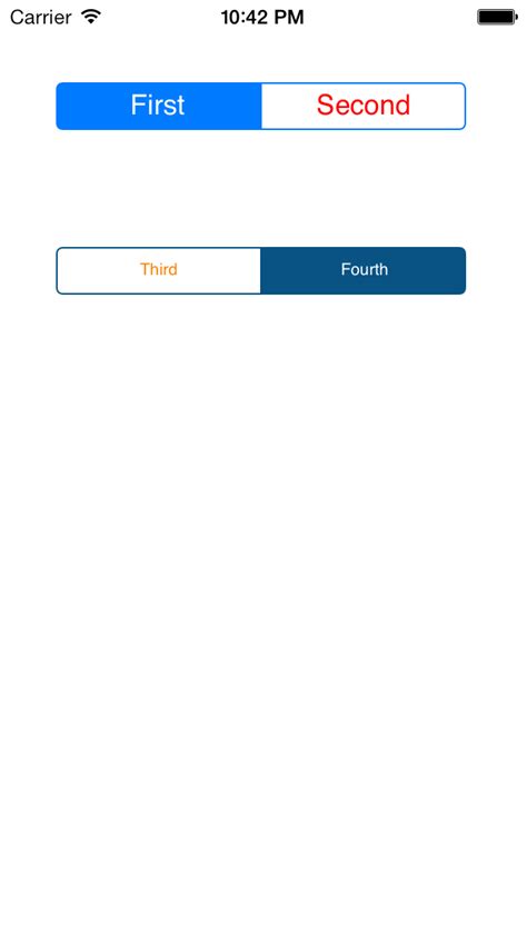 DataCalculation How To Change UISegmentedControl Text Font And Color