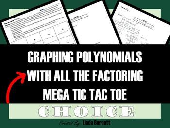 Graphing Polynomials By Linda Barnett TPT