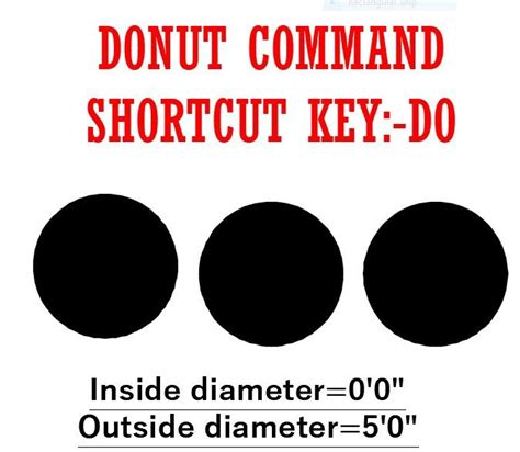 Donut Command In Autocad Autocad Command Shortcut Key Donut Command In Autocad Autocad Command Shortcut Key