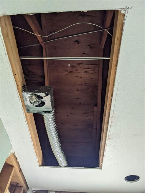 New Bathroom Vent