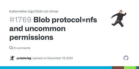 Blob Protocol Nfs And Uncommon Permissions Issue Kubernetes Sigs Blob Csi Driver GitHub