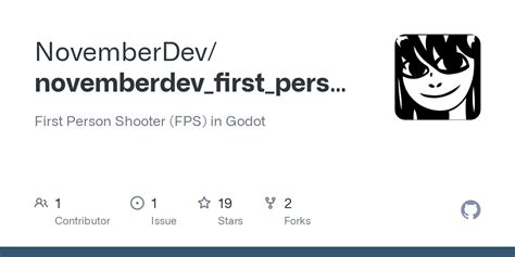 github novemberdev novemberdev first person shooter godot first