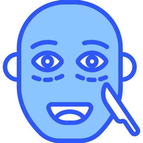 안검 성형술 아이콘 Vitaliy Gorbachev Blue Freepik
